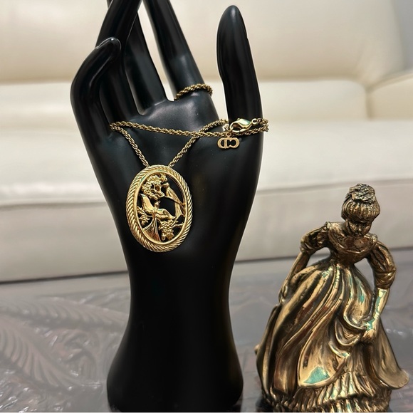 Dior | Jewelry | Christian Dior Birds Necklace With Coa | Poshmark
